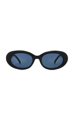 AIRE Epsilon Sunglasses - Black & Smoke Mono