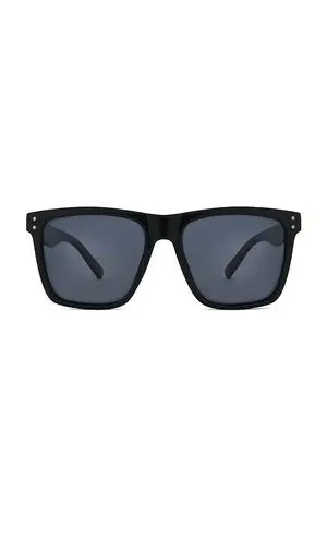 AIRE Kraz Sunglasses In Black - Black & Smoke Mono Polarized