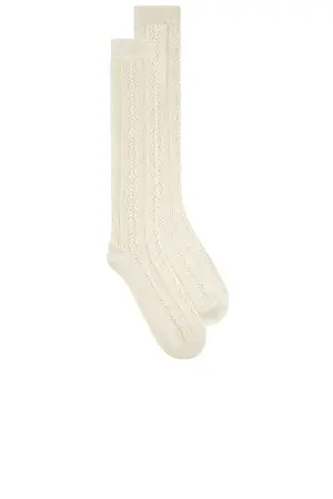 Valentino Garavani Knit Socks - Burro