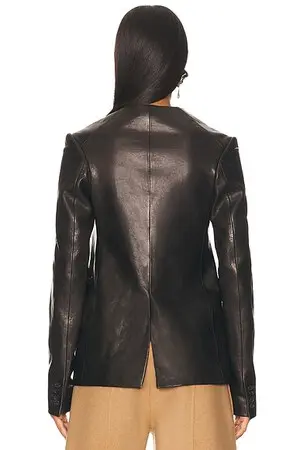 Khaite Jameson Leather Jacket