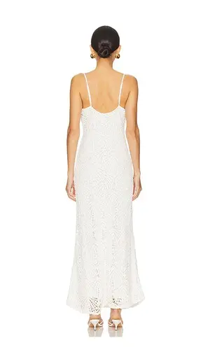Bardot Adoni Crochet Midi Dress