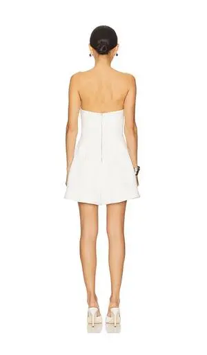 Bardot Karoline Strapless Playsuit - White