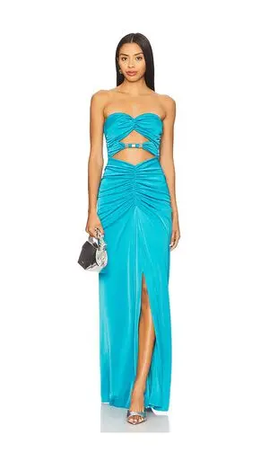 ET OCHS Corinne Gown - Teal