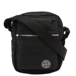 Stone Island Nylon Metal Pouch Bag - Black