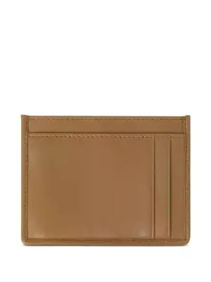 Miu Miu Matelassé Nappa Leather Cardholder - Brown