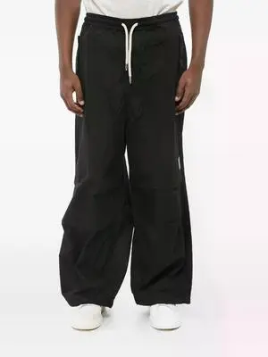 Giorgio Armani Drawstring-waist Flat-front Trousers