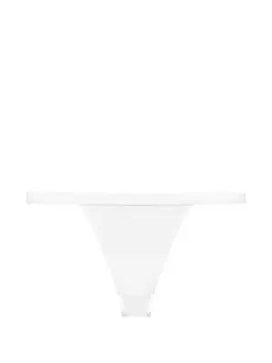 MAISON CLOSE Pure Tentation Openable Thong - White