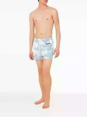 Moschino Cloud-print Swim Shorts