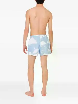 Moschino Cloud-print Swim Shorts