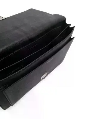 ASPINAL OF LONDON Leather City Laptop Briefcase