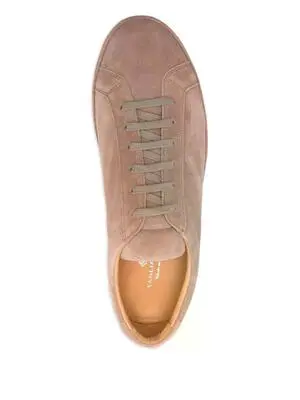 Tagliatore Suede Lace-up Sneakers - Neutrals