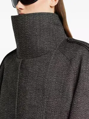 COURREGES Oversized-collar Cropped Jacket