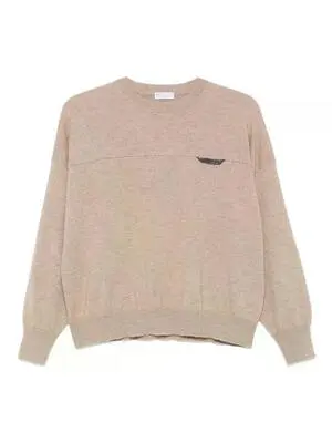 Brunello Cucinelli Monili-embellished Sweater