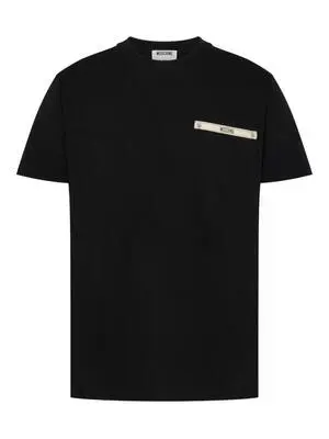 Moschino Pocket-detail T-shirt - Black