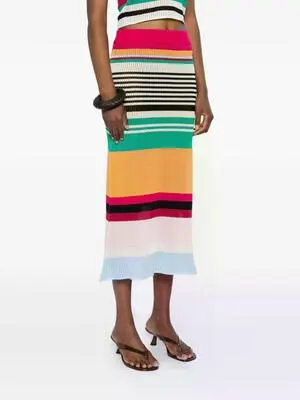 CALA DE LA CRUZ Luciana Midi Skirt