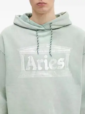 Aries Temple-logo Hoodie