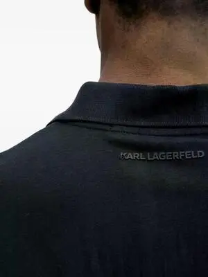 Karl Lagerfeld Logo Polo Shirt