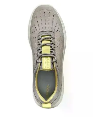 Geox Spherica Perforated-detail Sneakers - Neutrals