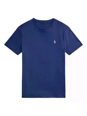 Polo Ralph Lauren Embroidered-logo T-shirt - Blue