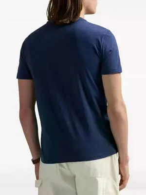 Polo Ralph Lauren Embroidered-logo T-shirt - Blue