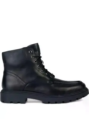 Geox Lace-up Leather Boots