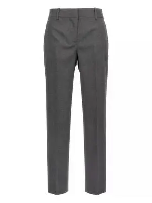 Ermanno Scervino Wool Trousers - Grey