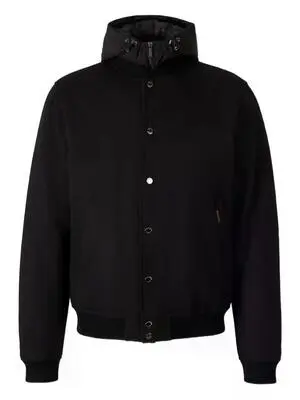 MOORER Callum Hooded Jacket - Black