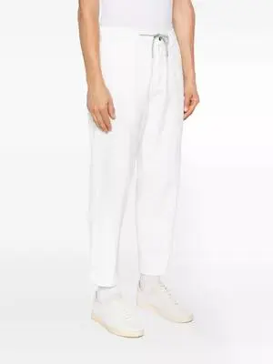 Eleventy Drawstring Cotton Trousers