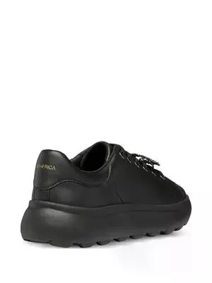 Geox Embellished Platform Sneakers
