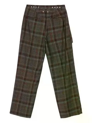 Andersson Bell Check Wrap Trousers