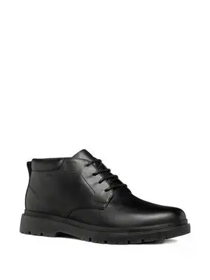 Geox Lace-up Leather Boots