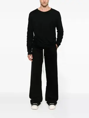 Rick Owens Organic Cotton T-shirt - Black