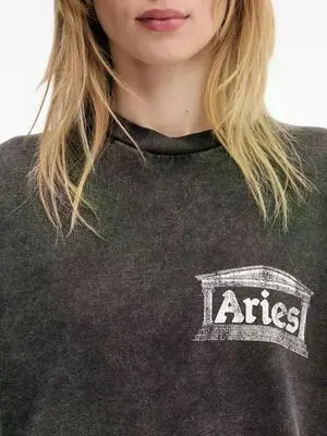 Aries Logo Long-sleeve T-shirt