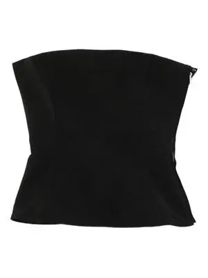 JEAN PAUL GAULTIER Strapless Corset Top - Black