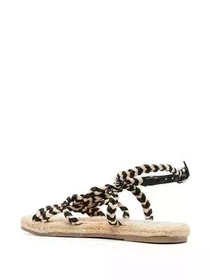 Manebí Flat Rope Sandals - Neutrals
