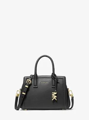Michael Kors Laila Extra-small Leather Crossbody Bag - Black