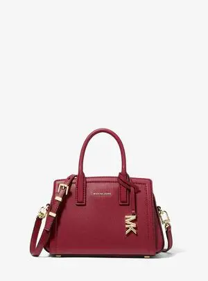 Michael Kors Laila Extra-small Leather Crossbody Bag - Red