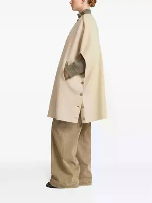 YVES SALOMON Cashmere-blend Cape