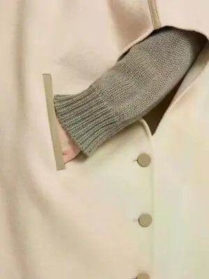 YVES SALOMON Cashmere-blend Cape