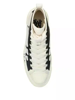 Amiri Skeleton Print High Top Sneakers