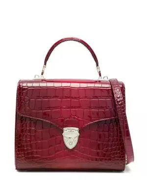 ASPINAL OF LONDON Mayfair Top-handle Bag - Red