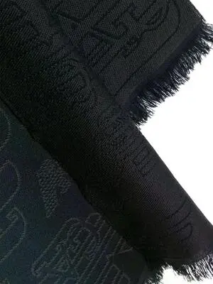 Emporio Armani Eagle-head Jacquard Scarf
