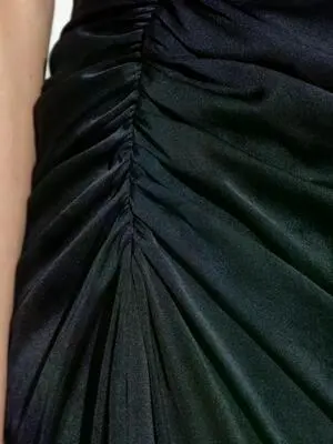 Theory Draped Midi Skirt