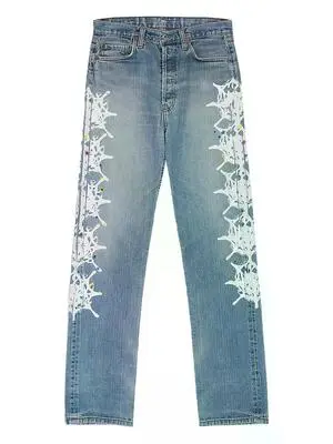 SP5DER Web-print Jeans