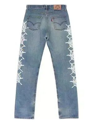 SP5DER Web-print Jeans