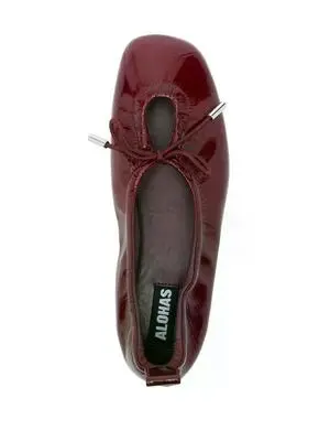 ALOHAS Rosalind Ballet Flats With Bow Detailing