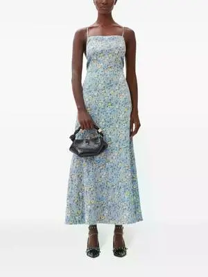 GANNI Crocodile-effect Mini Bag