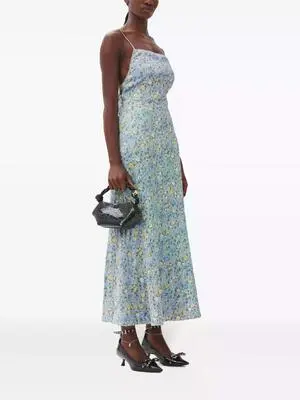 GANNI Crocodile-effect Mini Bag