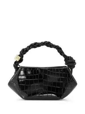 GANNI Crocodile-effect Mini Bag