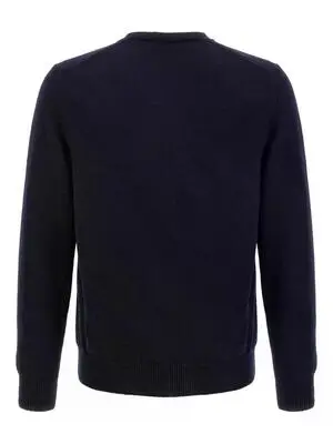 ZANONE Wool Crewneck Sweater - Blue